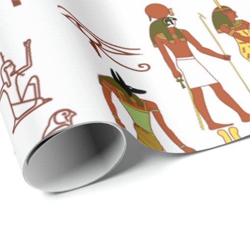 Ancient Egyptian Pantheon Wrapping Paper | Zazzle