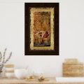 Ancient Egyptian Stela Art Poster | Zazzle