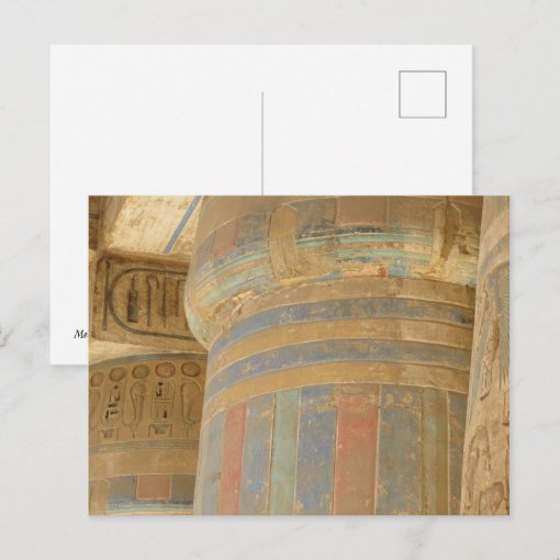 Ancient Egyptian Temple Postcard | Zazzle
