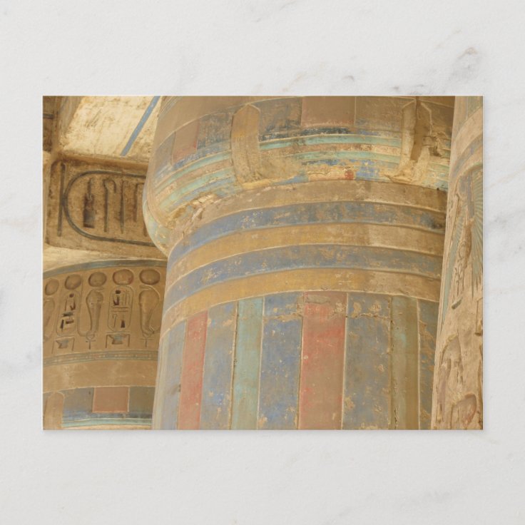 Ancient Egyptian Temple Postcard | Zazzle