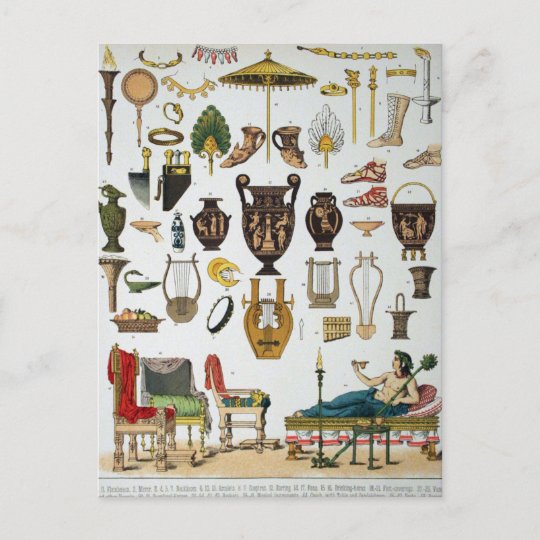 Ancient Greek Postcard | Zazzle.com