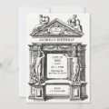 Ancient greek roman architecture invitation | Zazzle