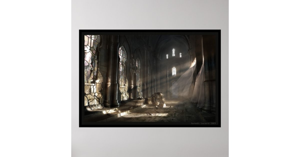 Ancient hall poster | Zazzle