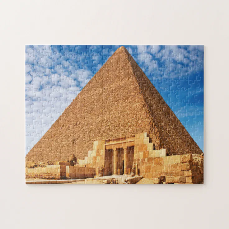 Ancient Khufu Pyramid Egypt Jigsaw Puzzle | Zazzle