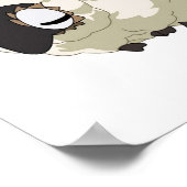 Ancient Magus Bride Axolotl and Sheep Poster | Zazzle