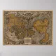 Ancient Map of The World (1531) Poster | Zazzle