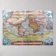 Ancient Map Of The World Poster | Zazzle