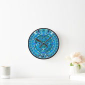 Ancient Mayan Maya Calendar Symbol Wall Clock ~ | Zazzle