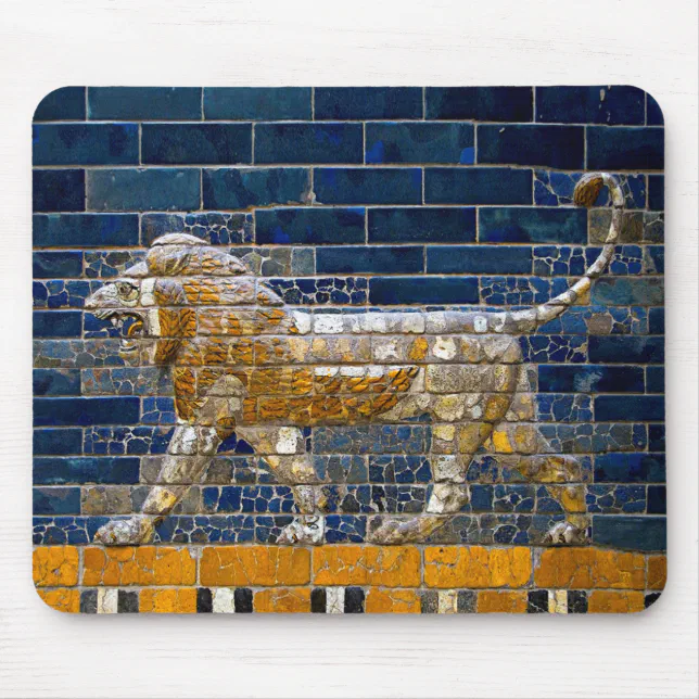 Ancient Mesopotamia: Babylonian Lion mouse pad | Zazzle