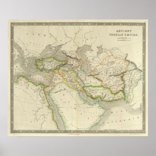 Ancient Persian Empire Poster | Zazzle.com