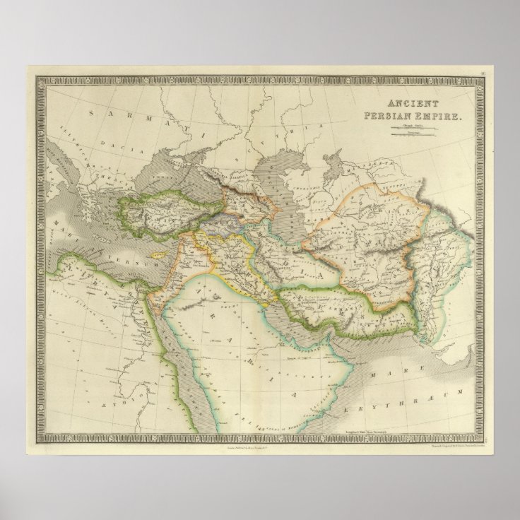 Ancient Persian Empire Poster | Zazzle