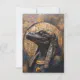 Ancient Reptilian Alien Thank You Card | Zazzle