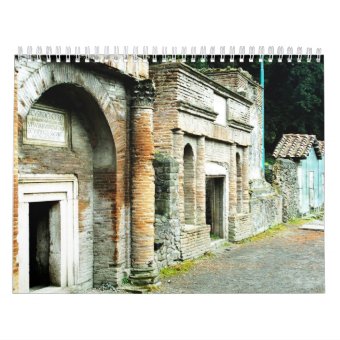 Ancient Roman City - Pompeii Calendars | Zazzle