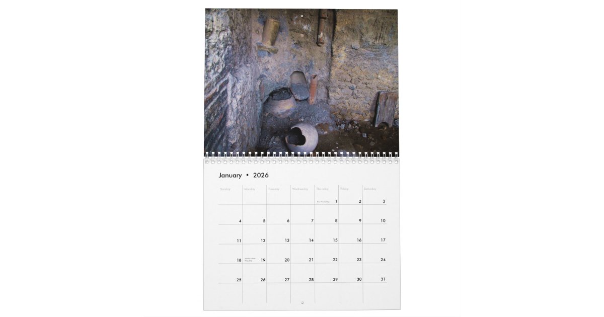 Ancient Roman City - Pompeii Calendars | Zazzle