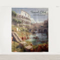 Ancient Roman Colosseum Scene Backdrop Tapestry | Zazzle