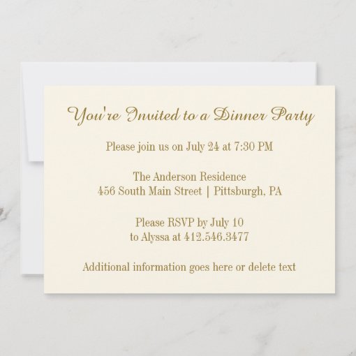 Ancient Roman Dinner Party Feast Invitation | Zazzle