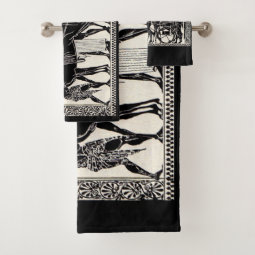 ancient Roman men and horses Bath Towel Set | Zazzle