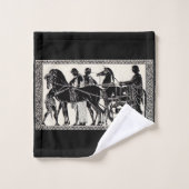 ancient Roman men and horses Bath Towel Set | Zazzle