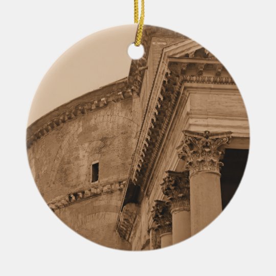 Ancient Roman Pantheon Christmas Ornament | Zazzle.com