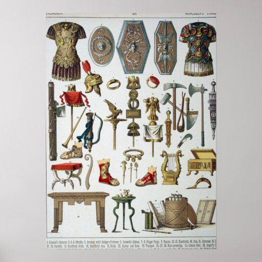 Ancient Roman Poster | Zazzle.com