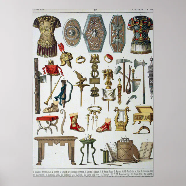 Ancient Roman Poster | Zazzle