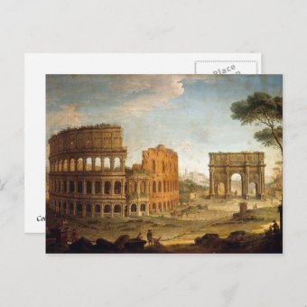 Ancient Rome Colosseum Postcard | Zazzle