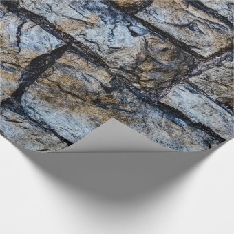 Ancient Stone Wall Wrapping Paper | Zazzle