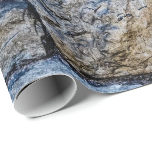 Ancient Stone Wall Wrapping Paper | Zazzle