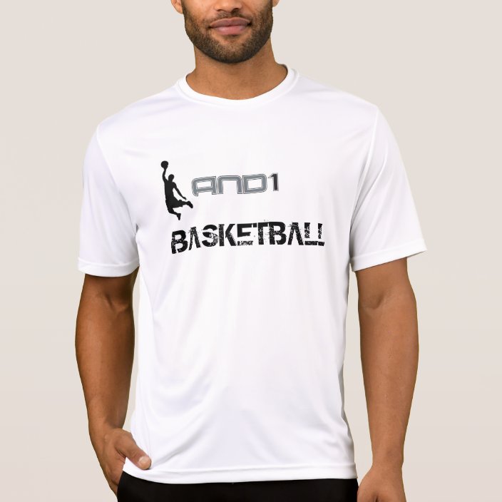 And1 basketball cotton T-shirt | Zazzle.com