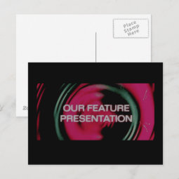 And Now, Our Feature Presentation Postcard | Zazzle