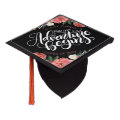 And the adventure begins - Graduation cap | Zazzle