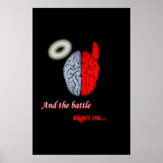 Good Vs Evil Posters | Zazzle