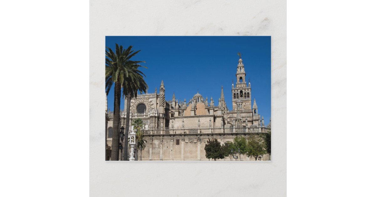 Andalusia - Cathedral of Seville postcard | Zazzle