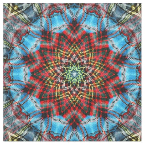 Anderson Clan Tartan Modern-Dark Fabric | Zazzle