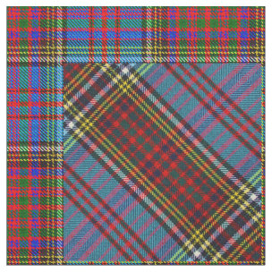 Clan Anderson Dress Tartan Fabric | Zazzle