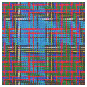 Anderson Clan Tartan Fabric | Zazzle