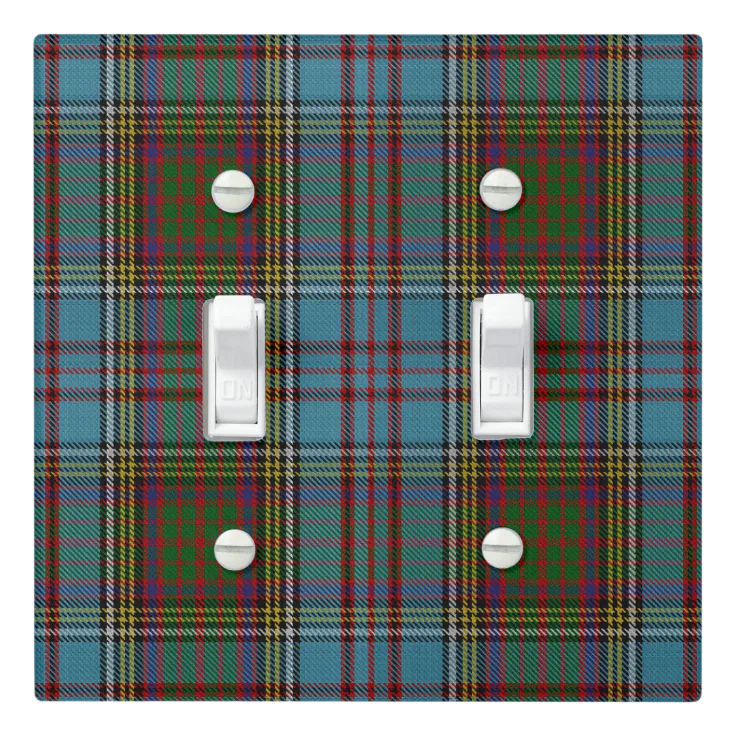 Anderson Clan Tartan Plaid Pattern Scottish Light Switch Cover | Zazzle