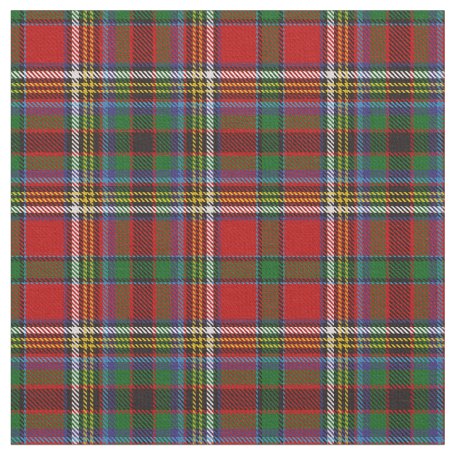 Clan Anderson Tartan Fabric | Zazzle