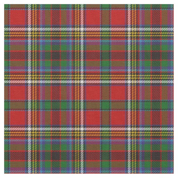 Clan Anderson Tartan Fabric | Zazzle