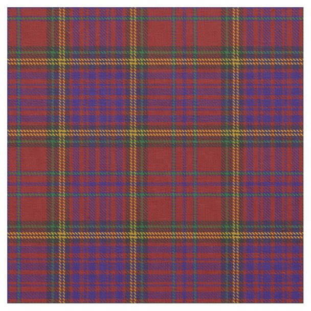 Clan Anderson Tartan Fabric | Zazzle