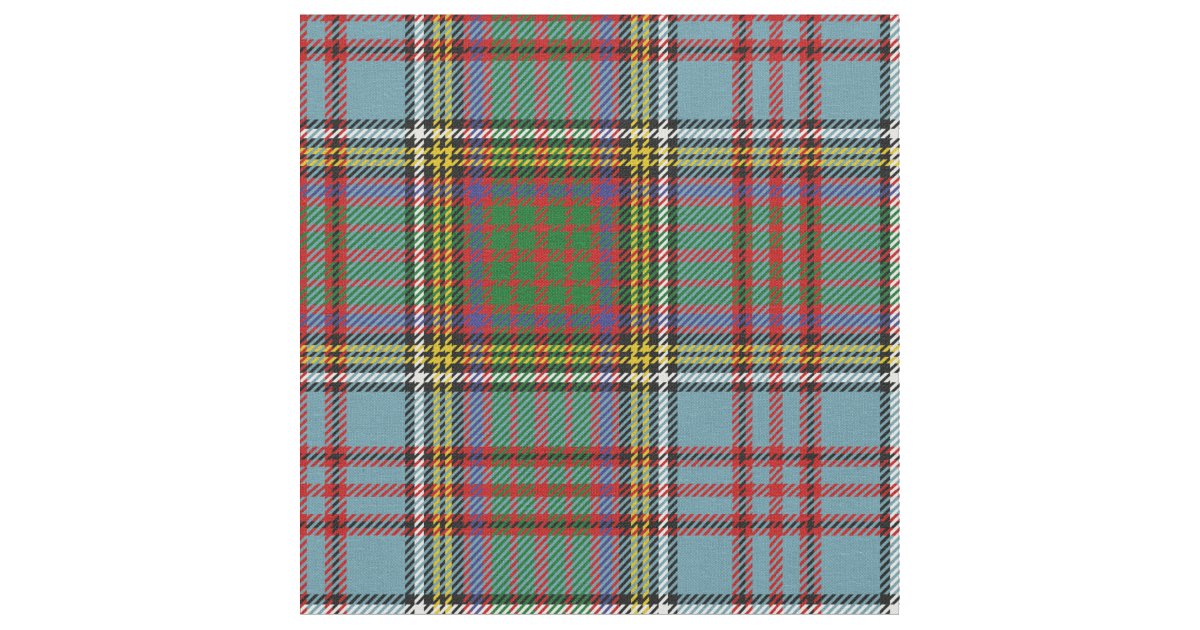 Anderson Scottish Clan Tartan Fabric | Zazzle.com