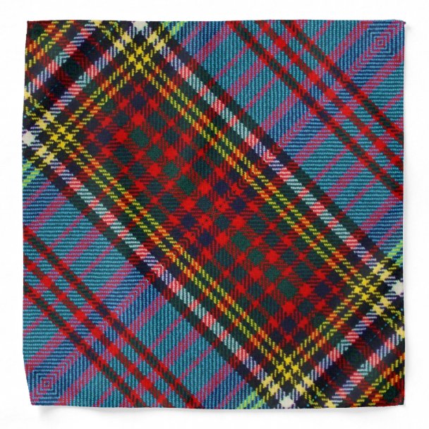 Anderson Clan Tartan Fabric | Zazzle