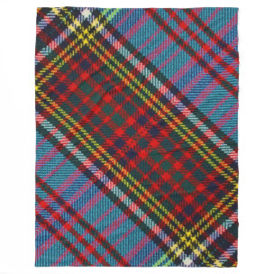 Anderson Clan Tartan Fabric | Zazzle