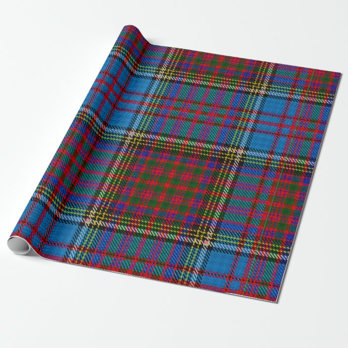 Anderson Tartan Wrapping Paper | Zazzle.com