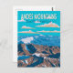 Andes Mountains South America Travel Art Vintage Postcard | Zazzle
