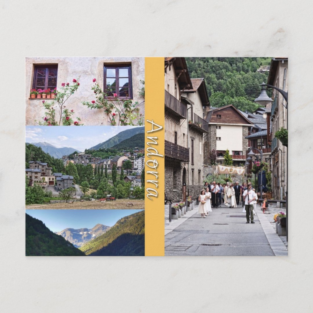 Andorra postcard | Zazzle