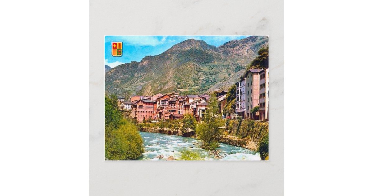 ANDORRA Saint Julia de Loria Postcard | Zazzle
