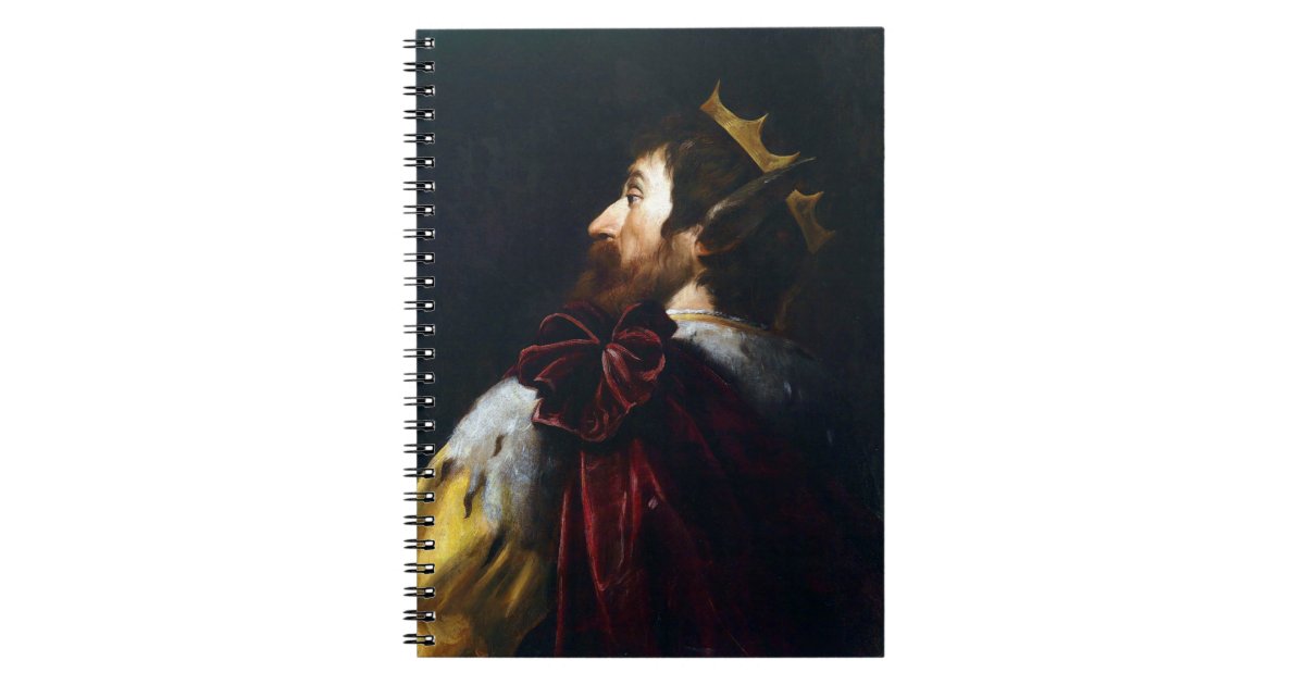 Andrea Vaccaro Portrait of King Midas Notebook | Zazzle