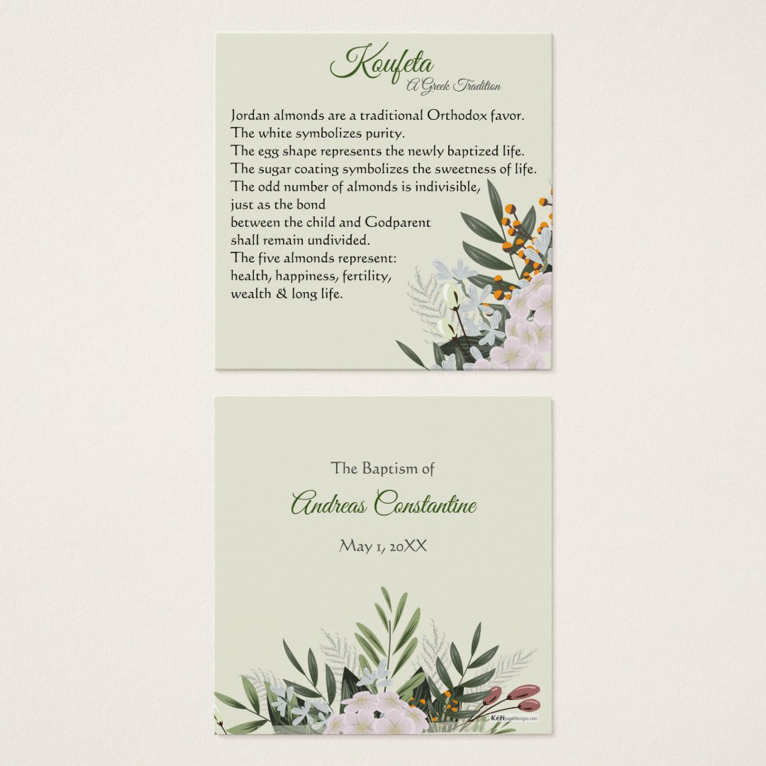 Andreas Koufeta Card | Zazzle
