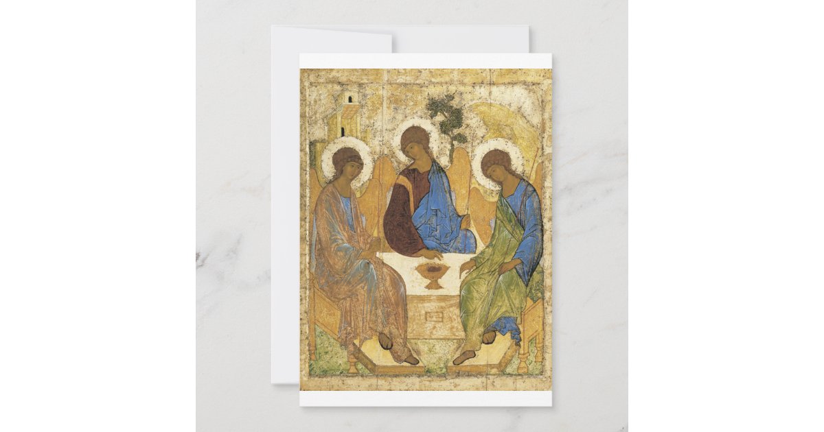 Andrei Rublev - Trinity Invitation | Zazzle